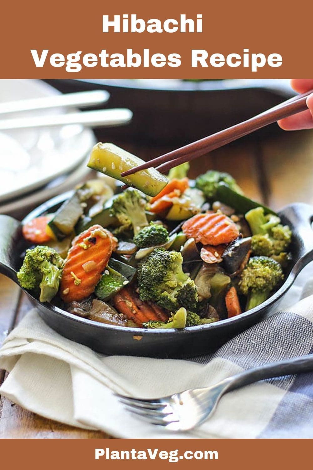 Hibachi Vegetables Recipe | Plant A Veg